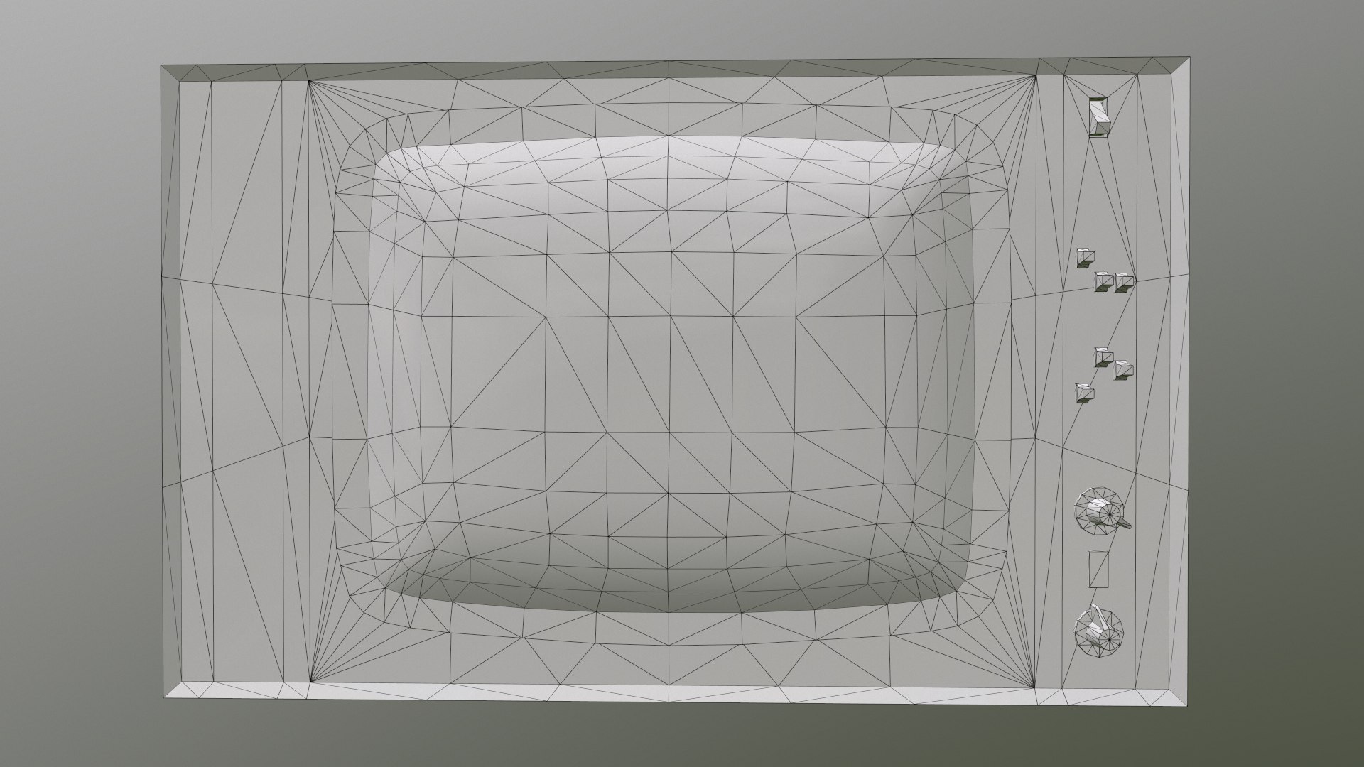 3D Tv Rubin Model - TurboSquid 1478564