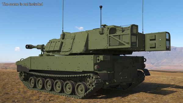 Militärhaubitze M109A7 Paladin 3D-Modell - TurboSquid 2199164