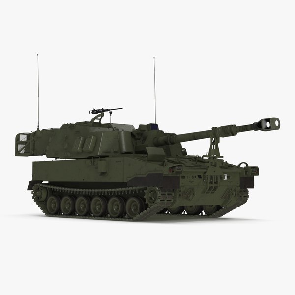 modelo 3d Obús militar M109A7 Paladín - TurboSquid 2199164