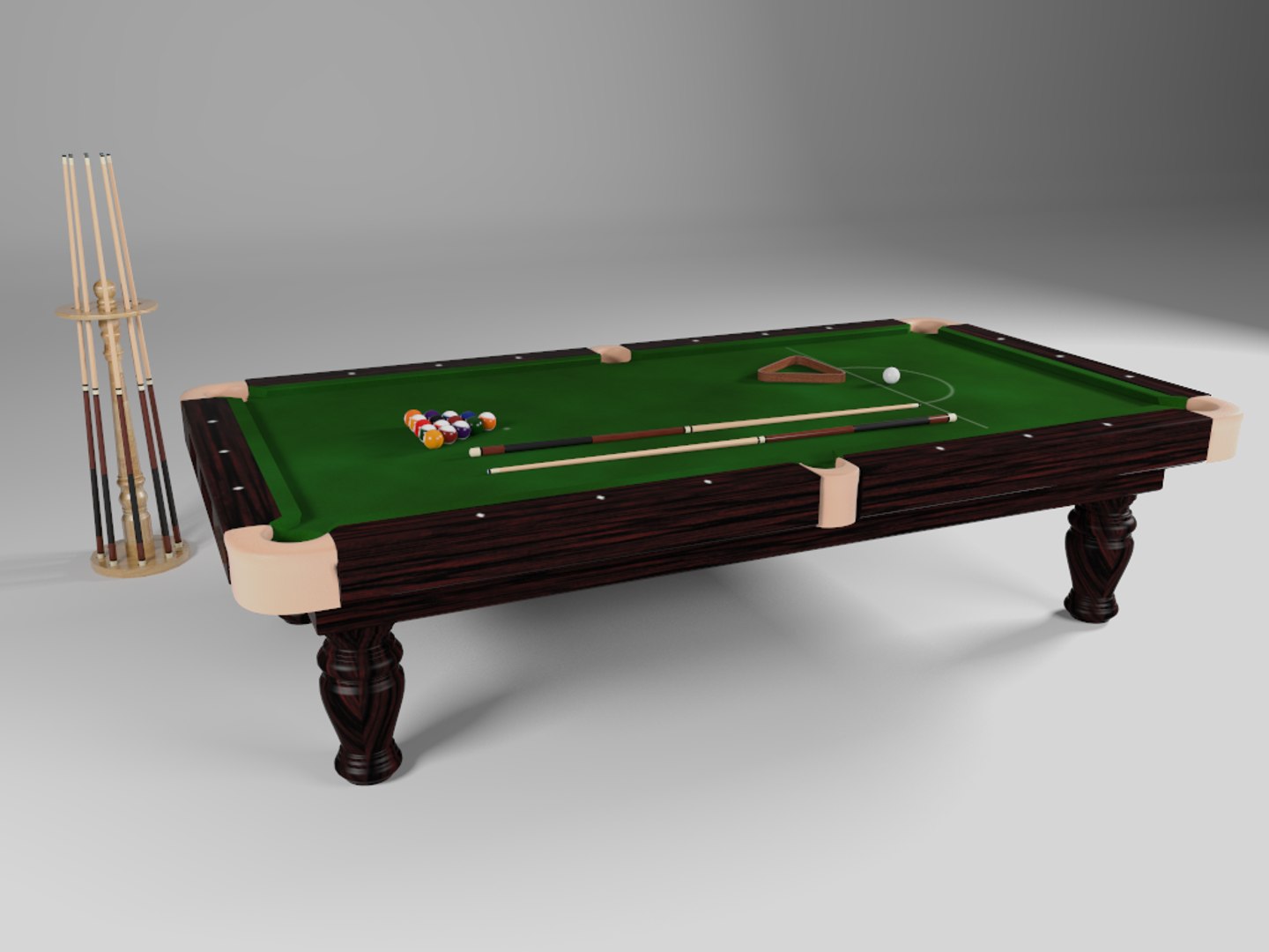 Billiards Table Obj