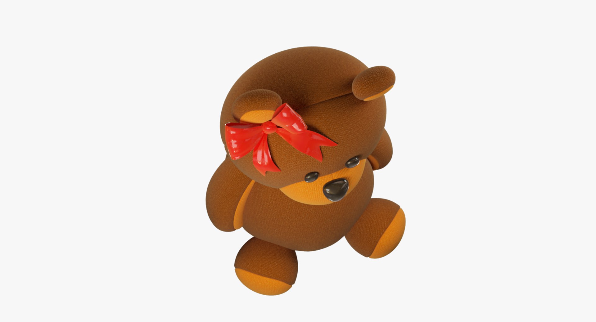 Stuffed Toy Bear Model - TurboSquid 1194788