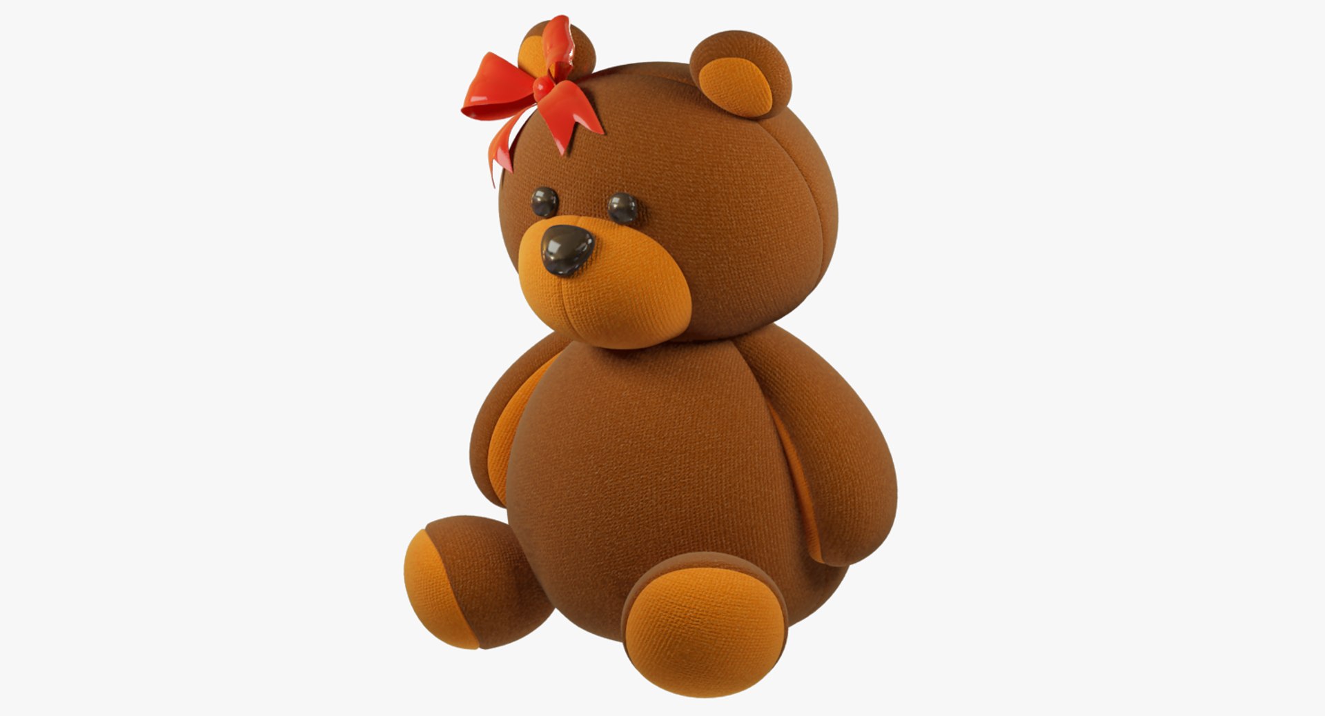 Stuffed Toy Bear Model - TurboSquid 1194788