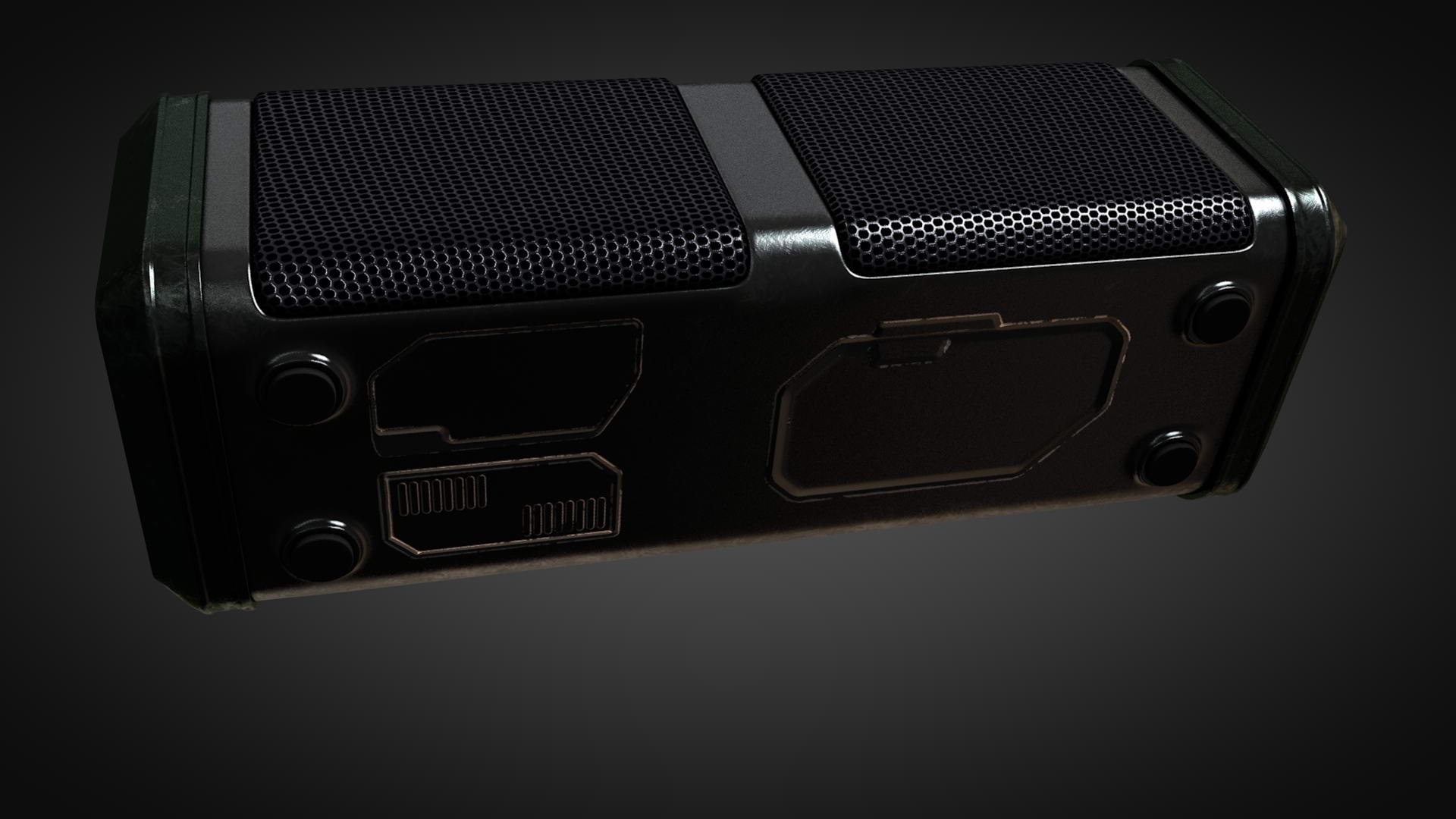 Free 3D Model Music Player Speaker - TurboSquid 1338716