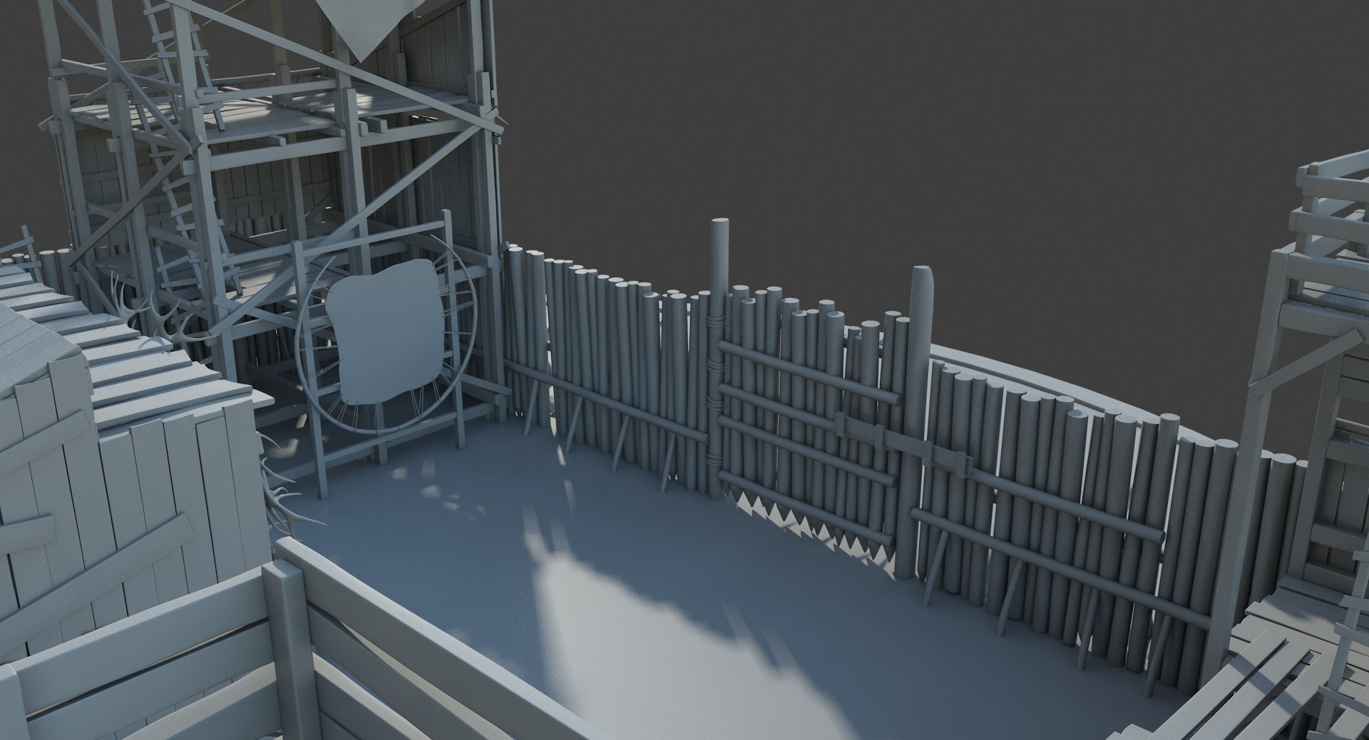 Hunter house 3D model - TurboSquid 1378765