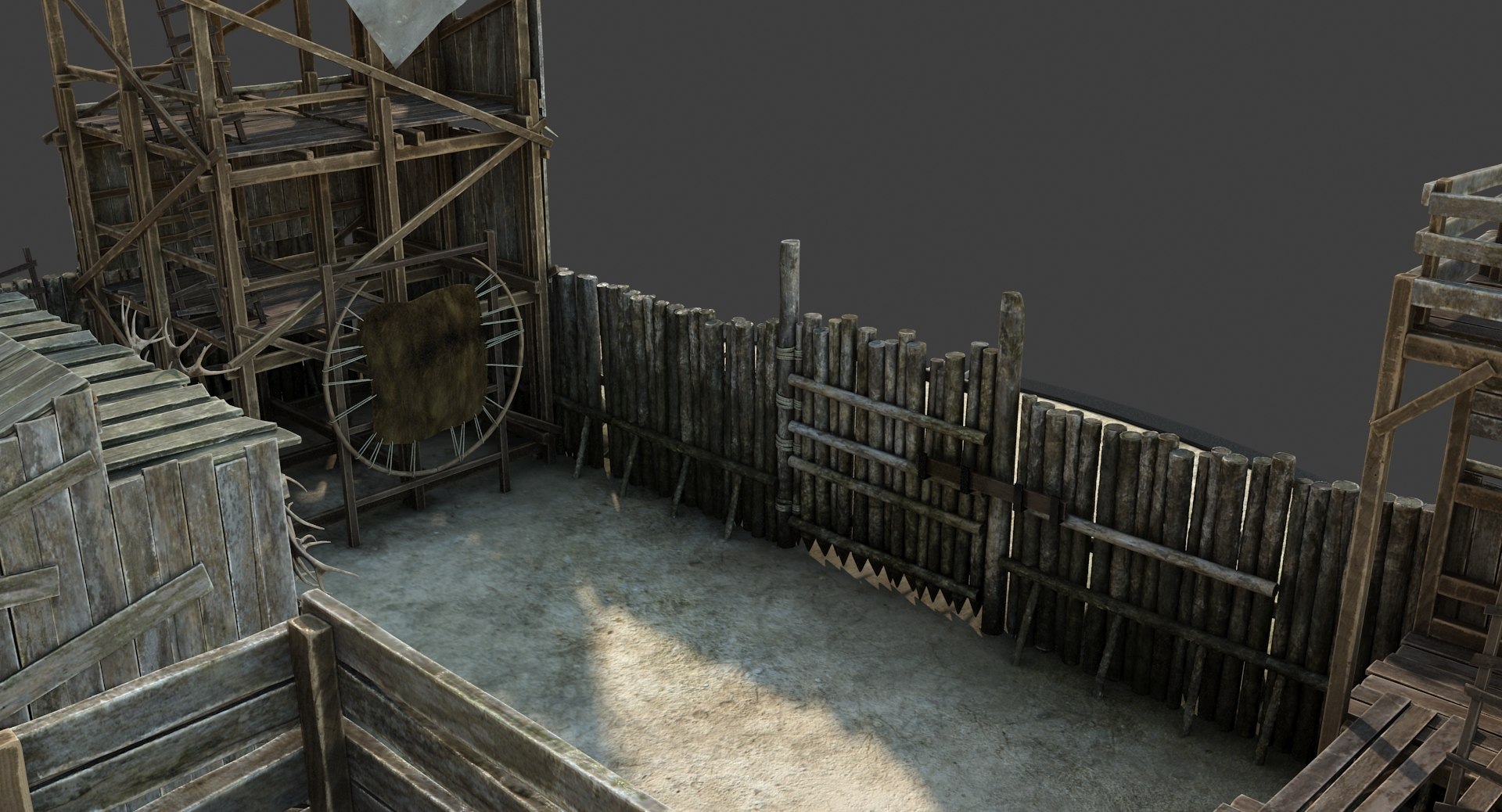 Hunter house 3D model - TurboSquid 1378765