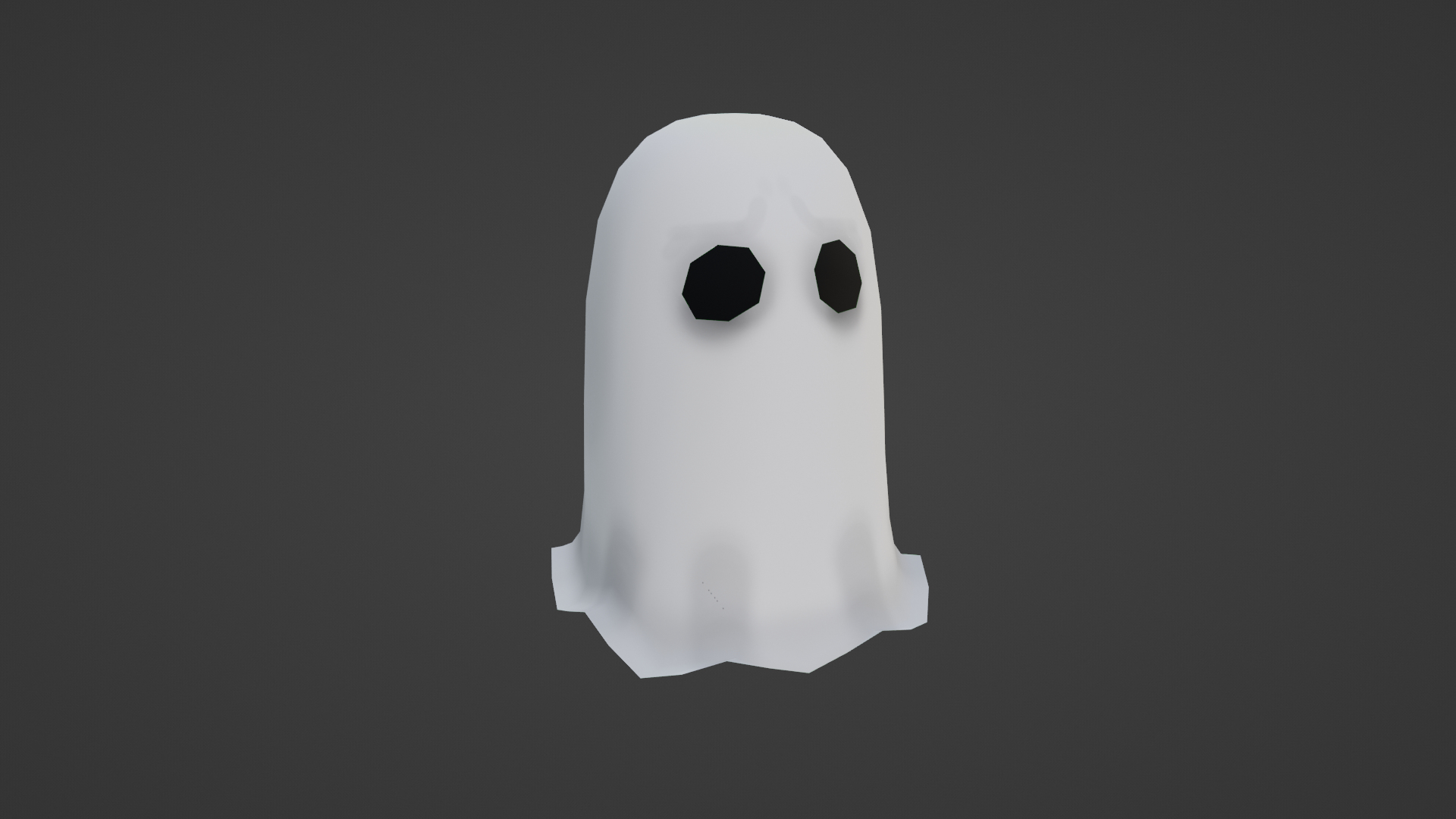 Cute Animated Lowpoly Ghost 3D Model - TurboSquid 2143993
