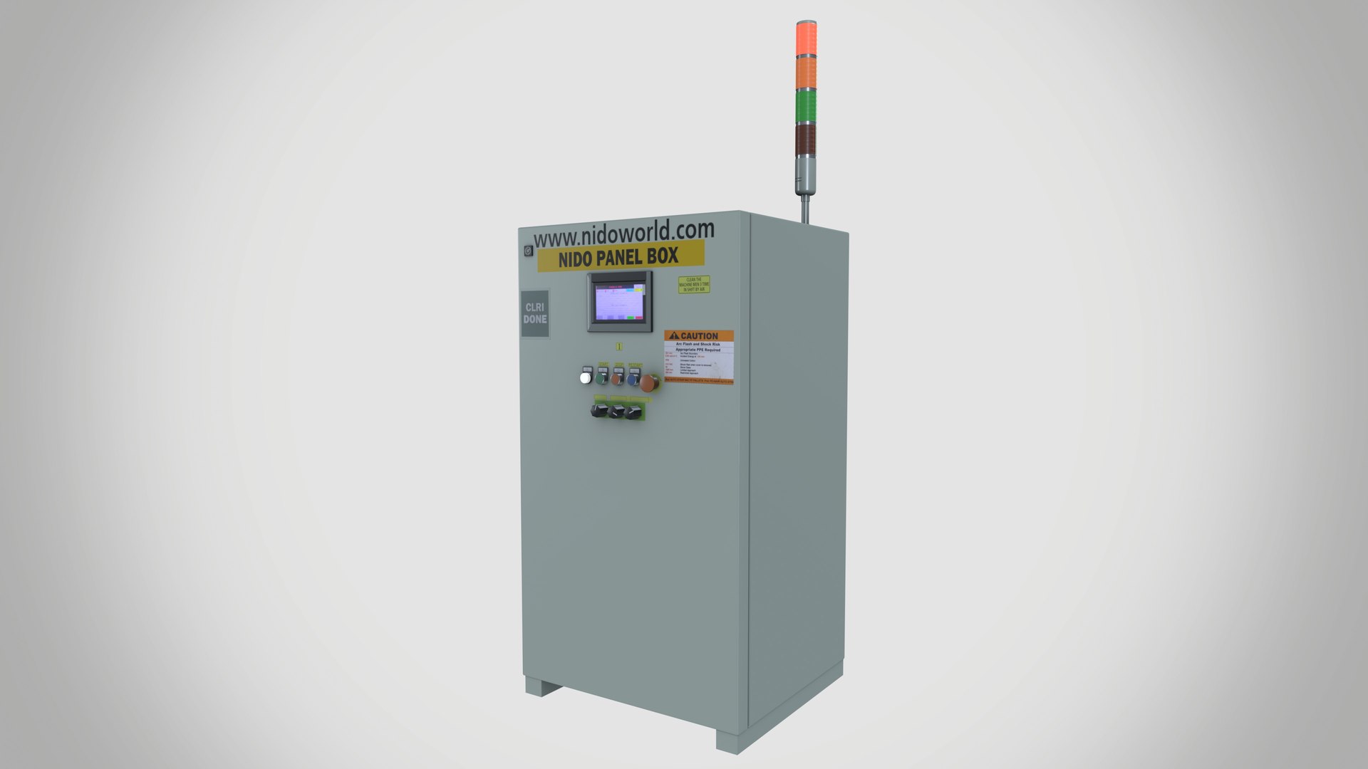 3D Model Nido Panel Box - TurboSquid 2255550