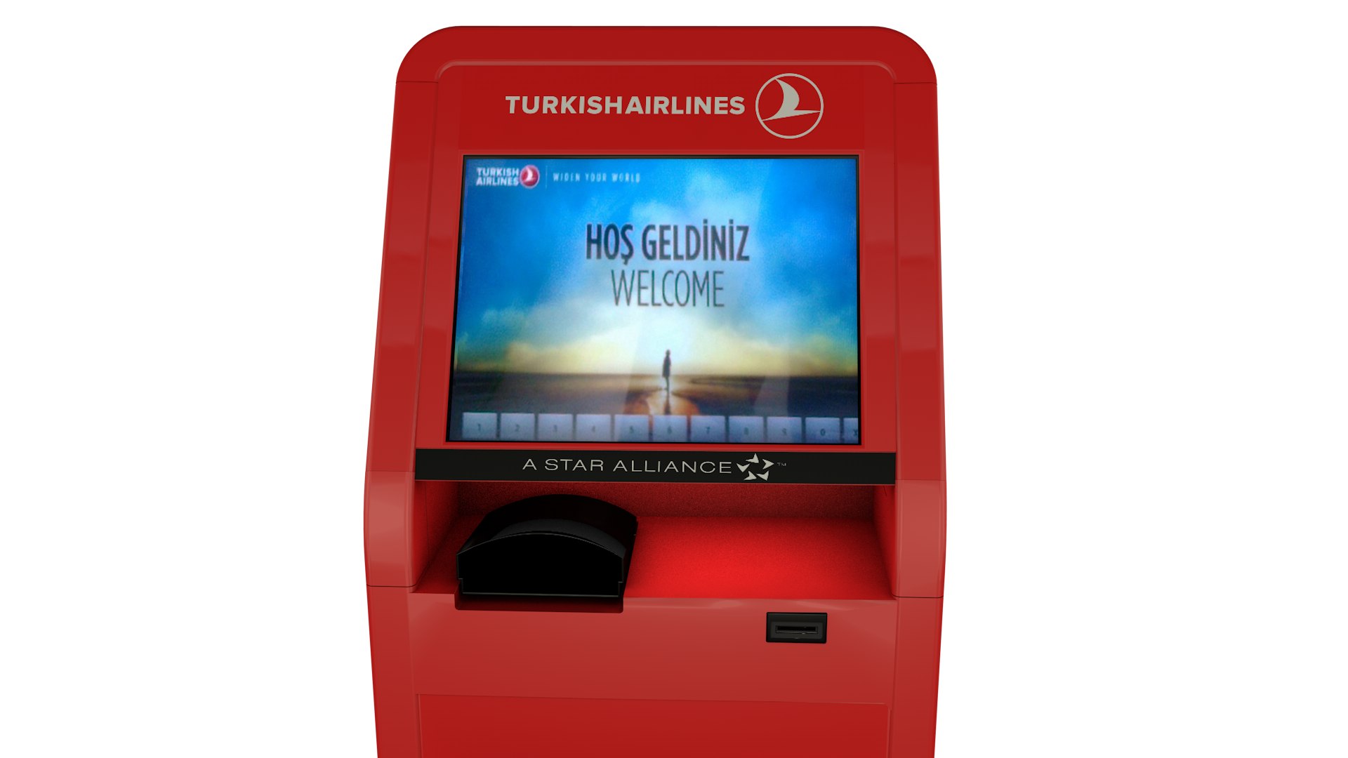 C4d Kiosk Turkish Airlines
