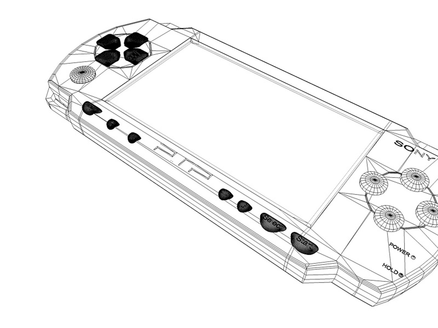 3d model psp