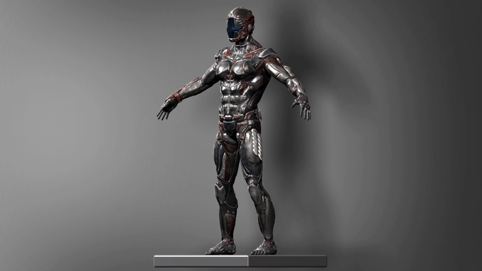 3D Modern Knight - TurboSquid 1312573