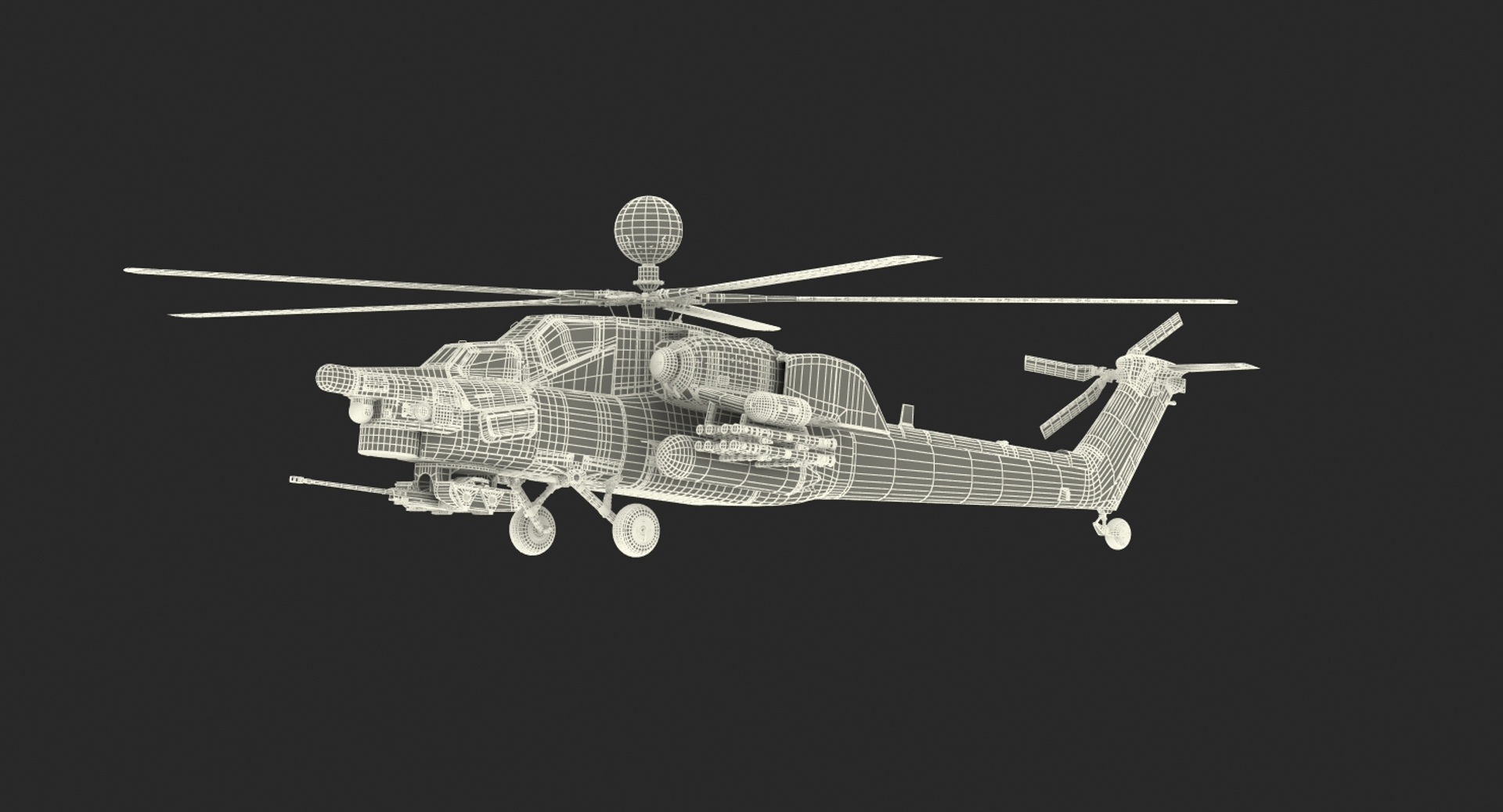 Attack Helicopter Mi 28n 3D Model - TurboSquid 1187375
