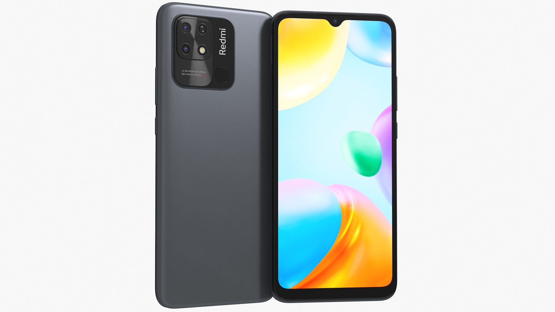 3D Xiaomi Redmi 10C All Colors - TurboSquid 1915224