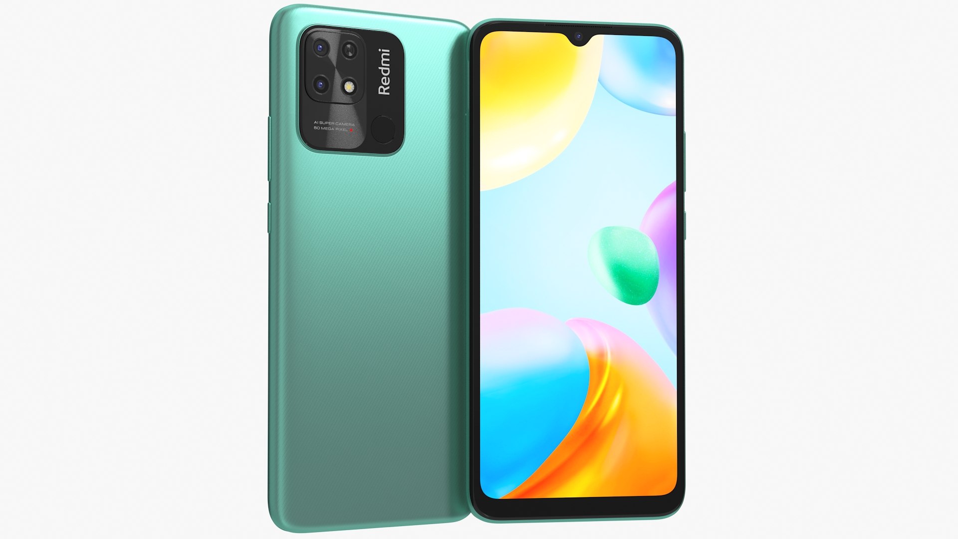 3D Xiaomi Redmi 10C All Colors - TurboSquid 1915224