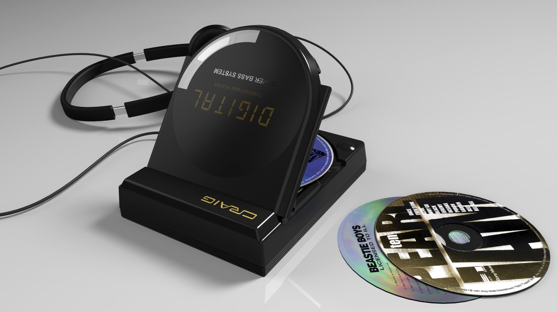 3d Old Craig Cd Player