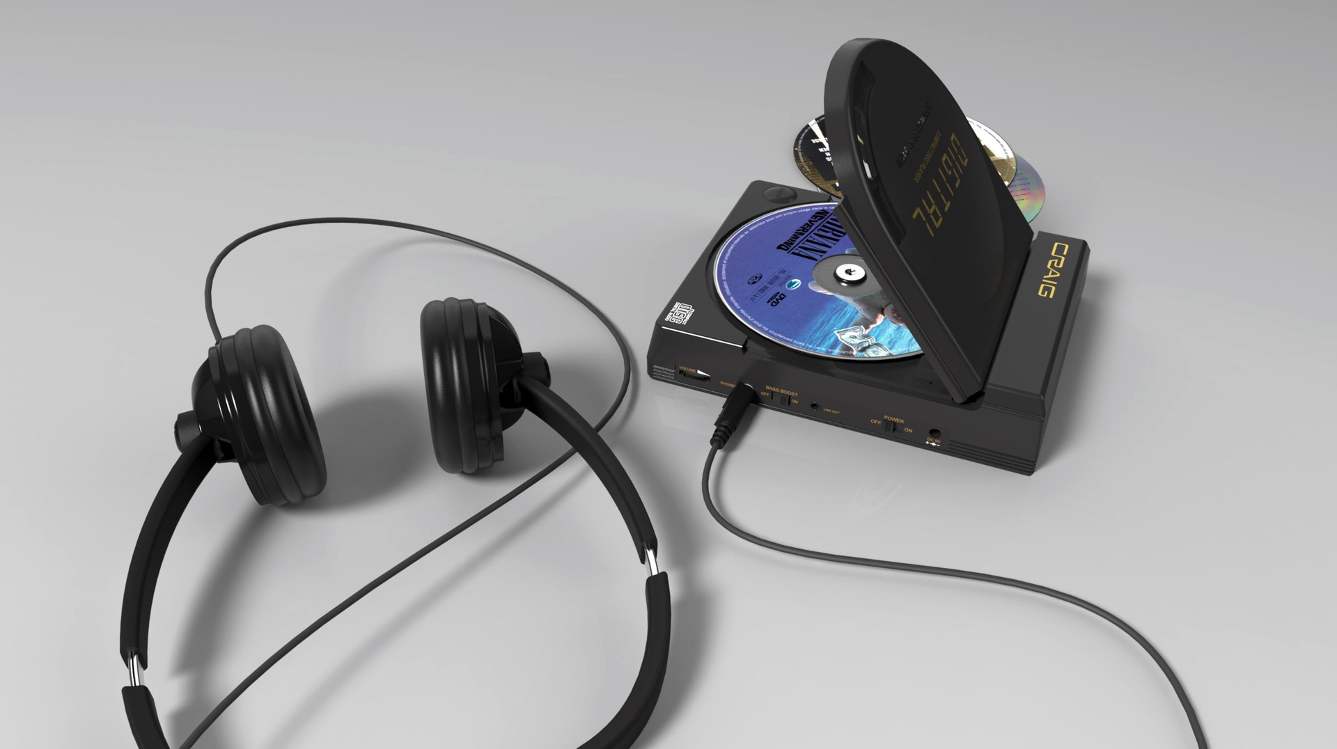 3d Old Craig Cd Player