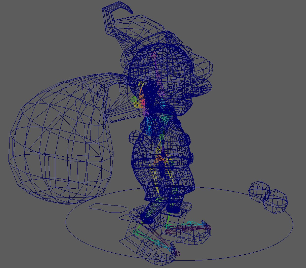 3d Model Animation Walk