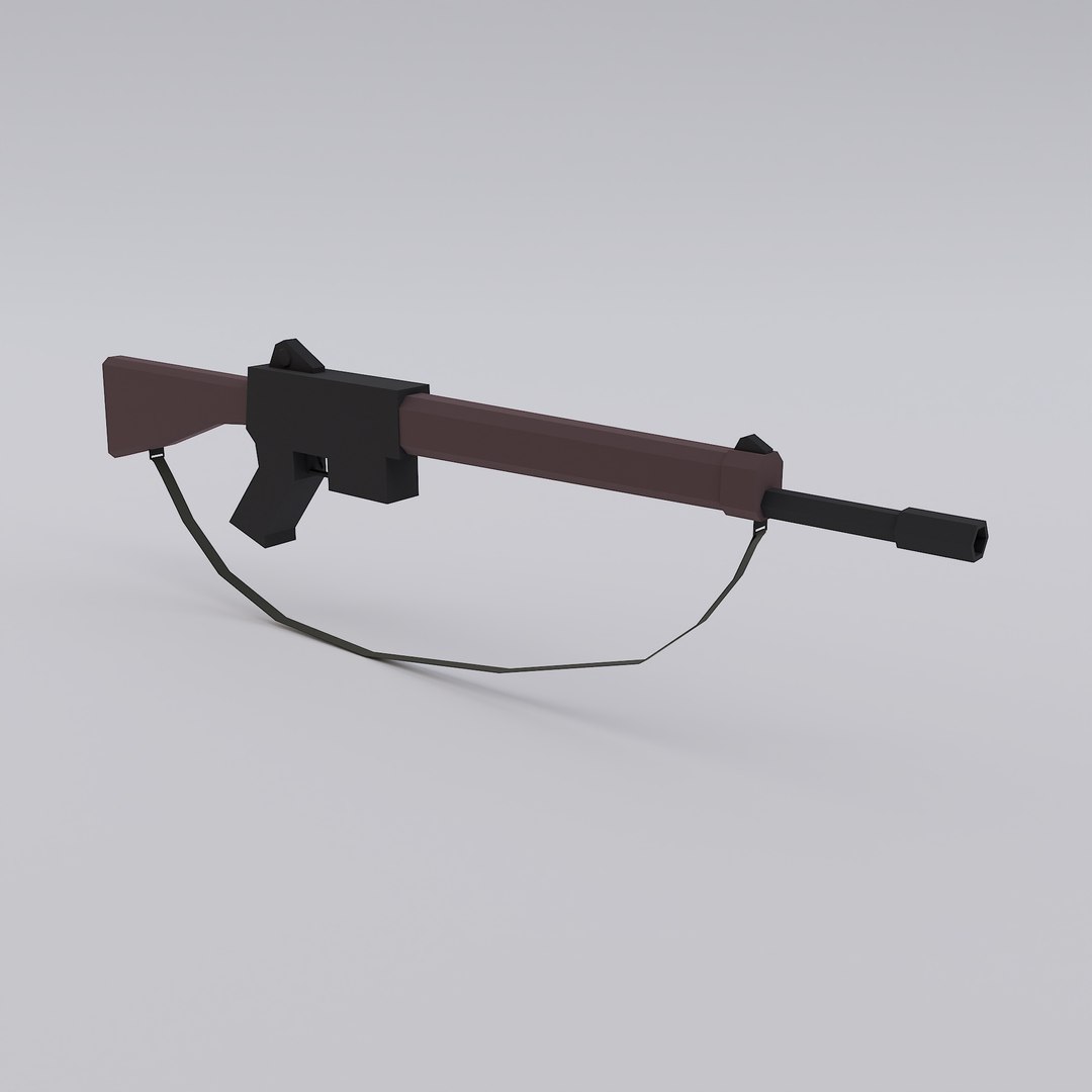 T65 assault rifle 3D model - TurboSquid 1993212