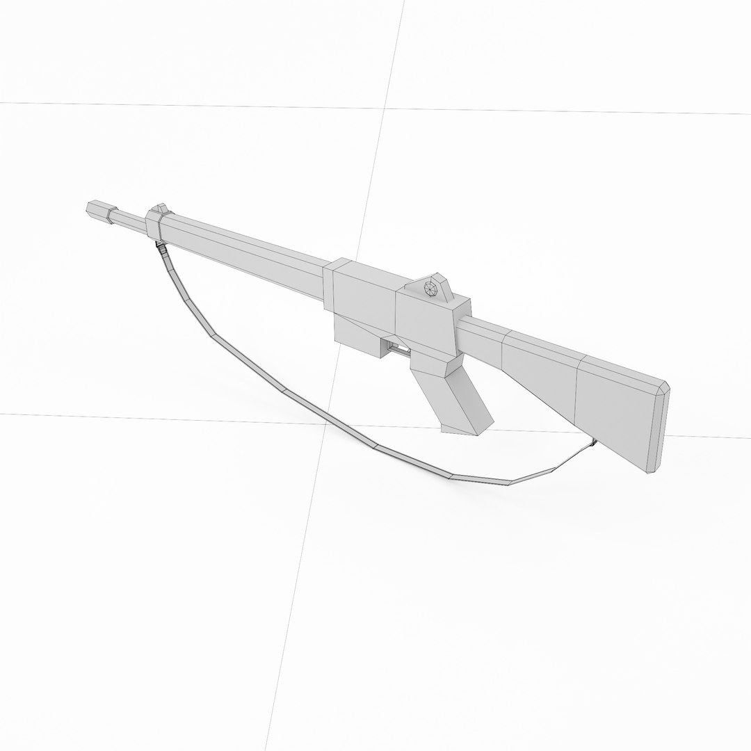 T65 Assault Rifle 3D Model - TurboSquid 1993212