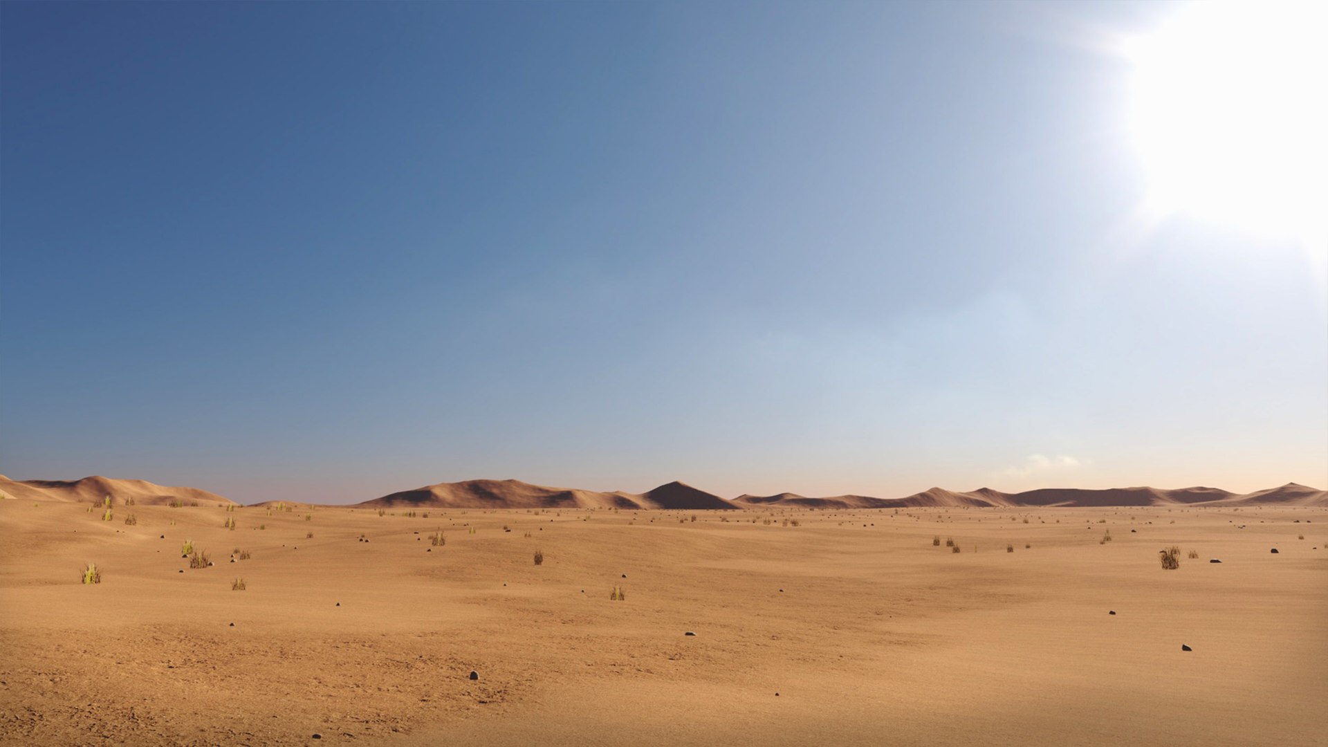 3D Desert Landscape Model - TurboSquid 2017556