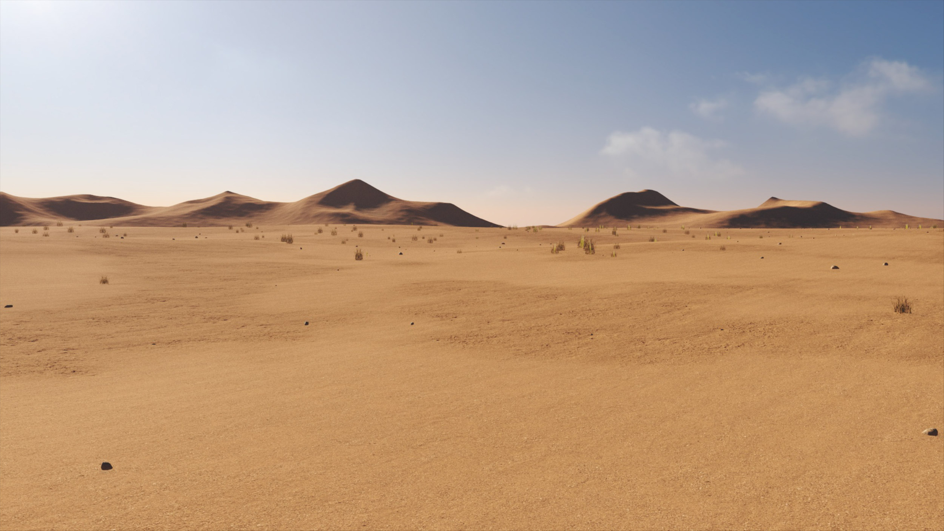 3D Desert Landscape Model - TurboSquid 2017556