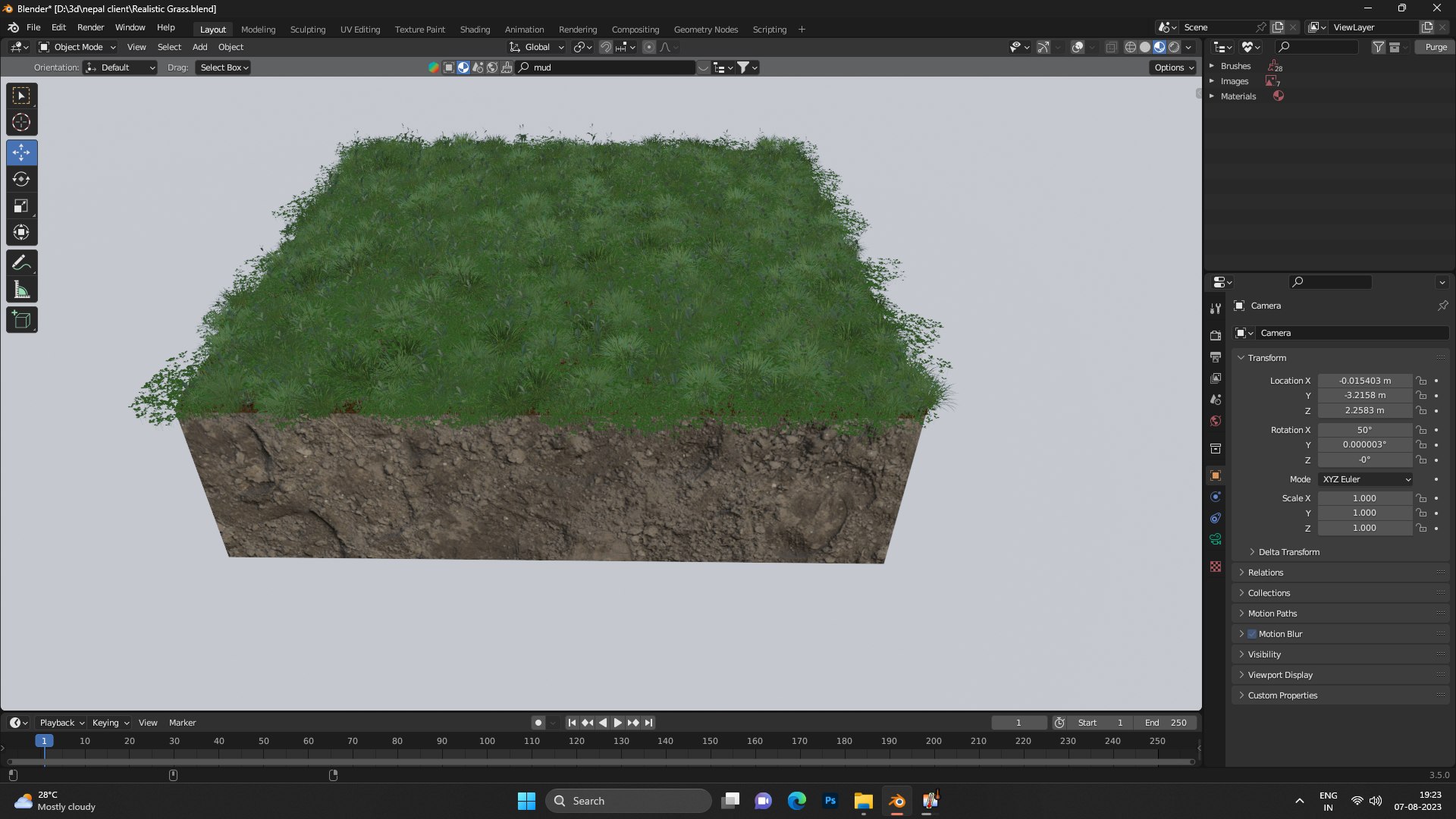 Realistic Grass 3D Model - TurboSquid 2107317