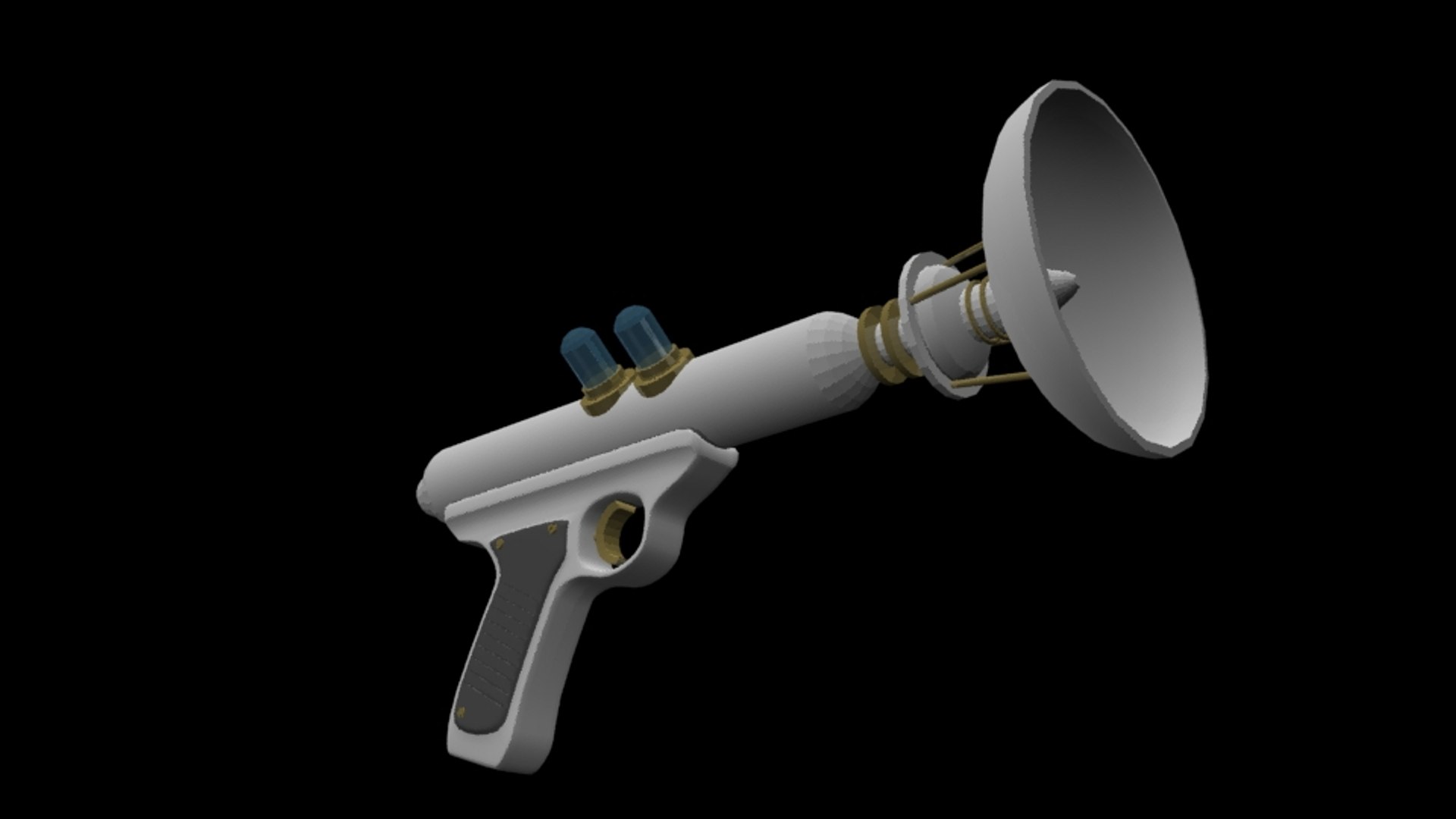Lazer Pistol 3D Model - TurboSquid 1257076