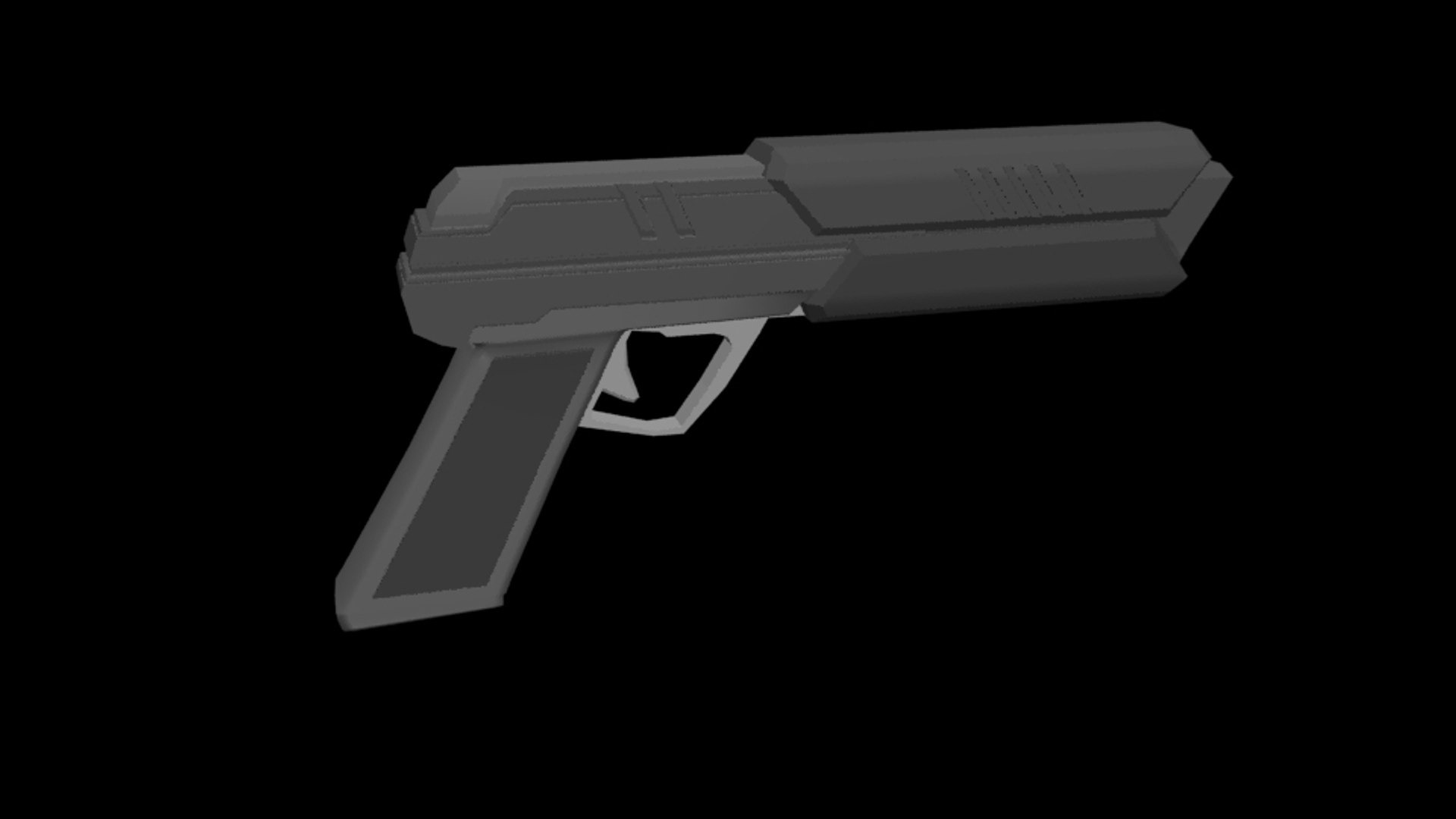 Lazer Pistol 3D Model - TurboSquid 1257076