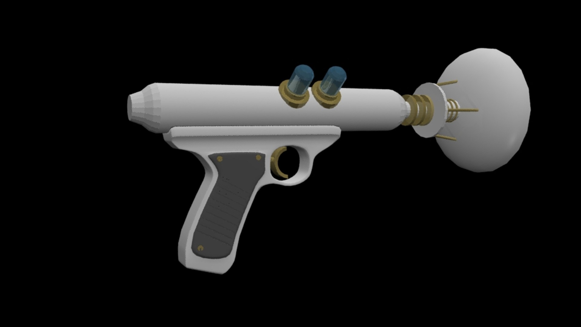 Lazer Pistol 3D Model - TurboSquid 1257076
