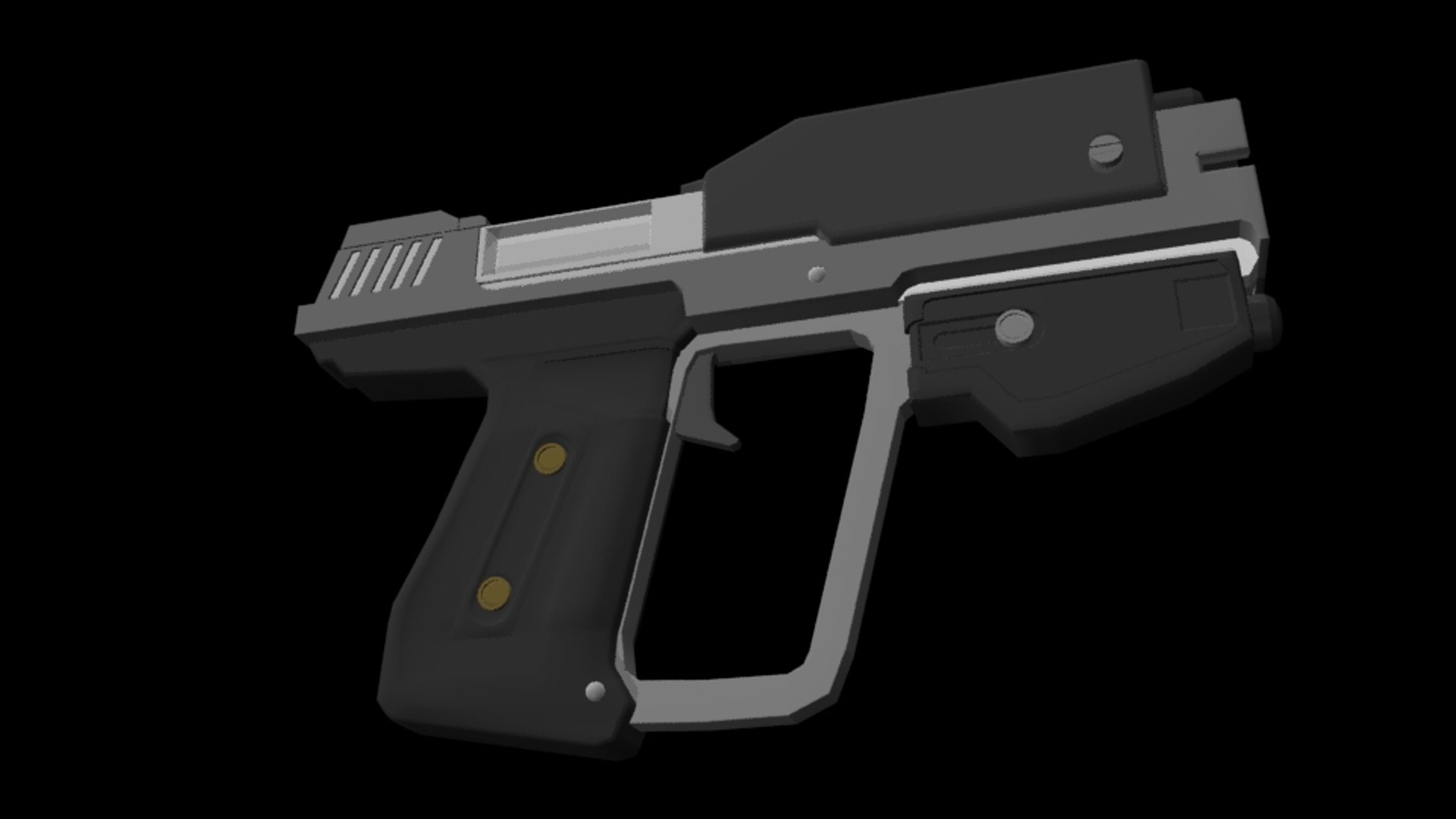 Lazer Pistol 3D Model - TurboSquid 1257076