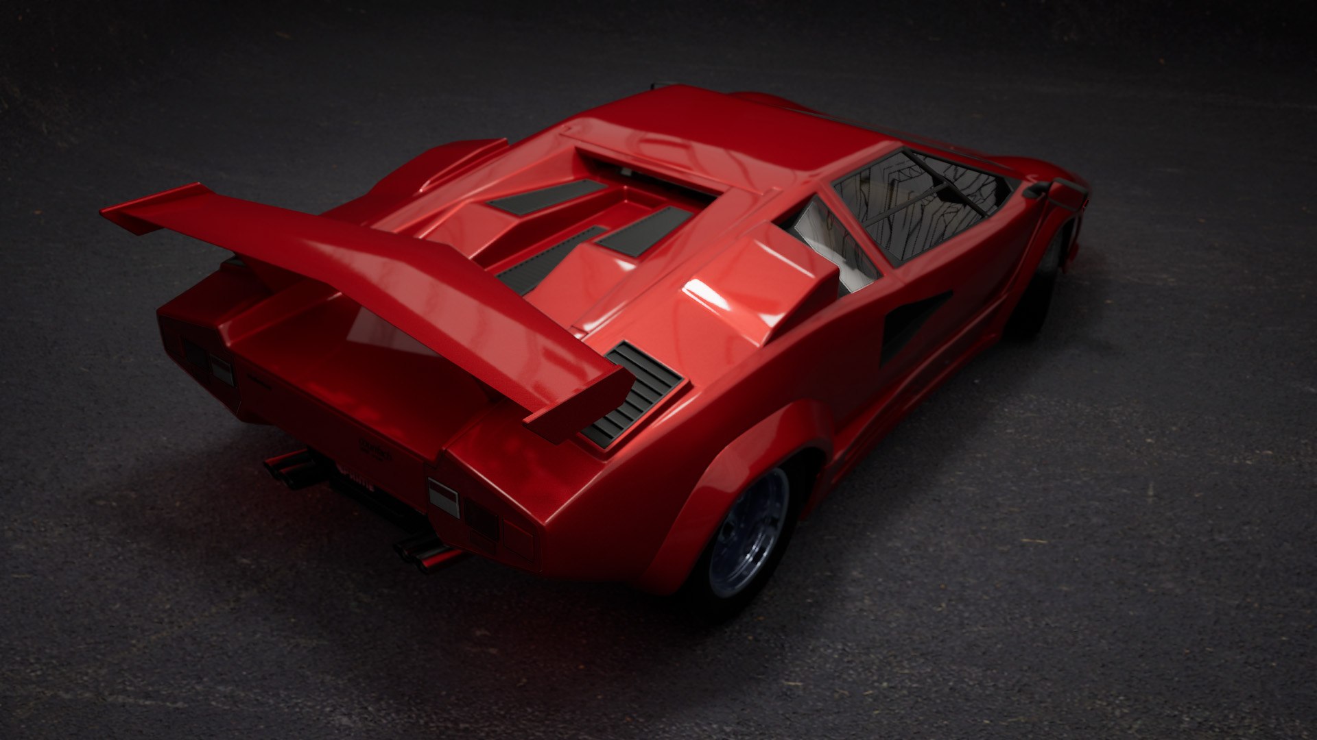 Countach Custom 3D Model - TurboSquid 2351288