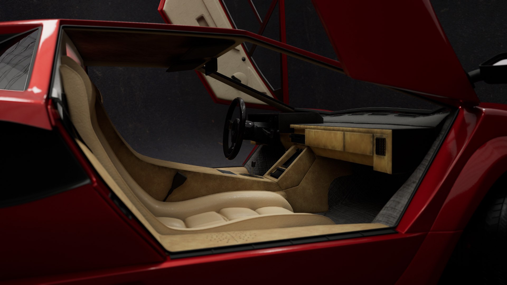 Countach Custom 3D Model - TurboSquid 2351288
