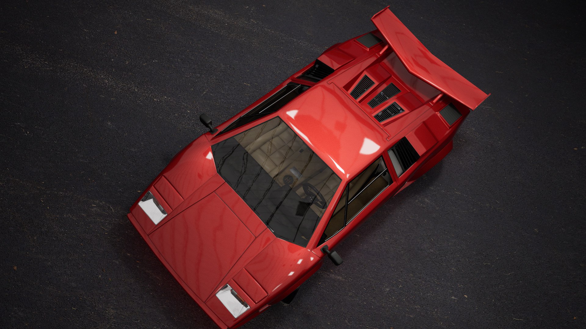 Countach Custom 3D Model - TurboSquid 2351288