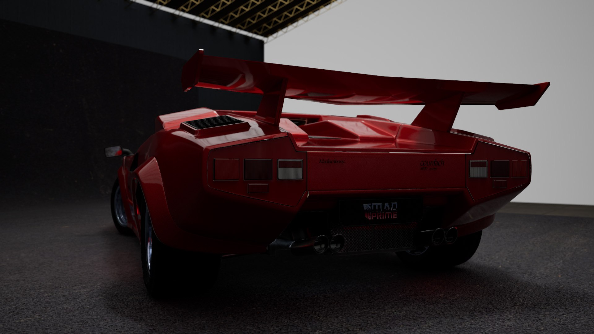 Countach Custom 3D Model - TurboSquid 2351288