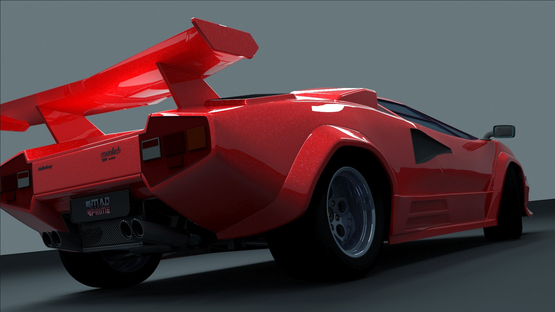 Countach Custom 3D Model - TurboSquid 2351288