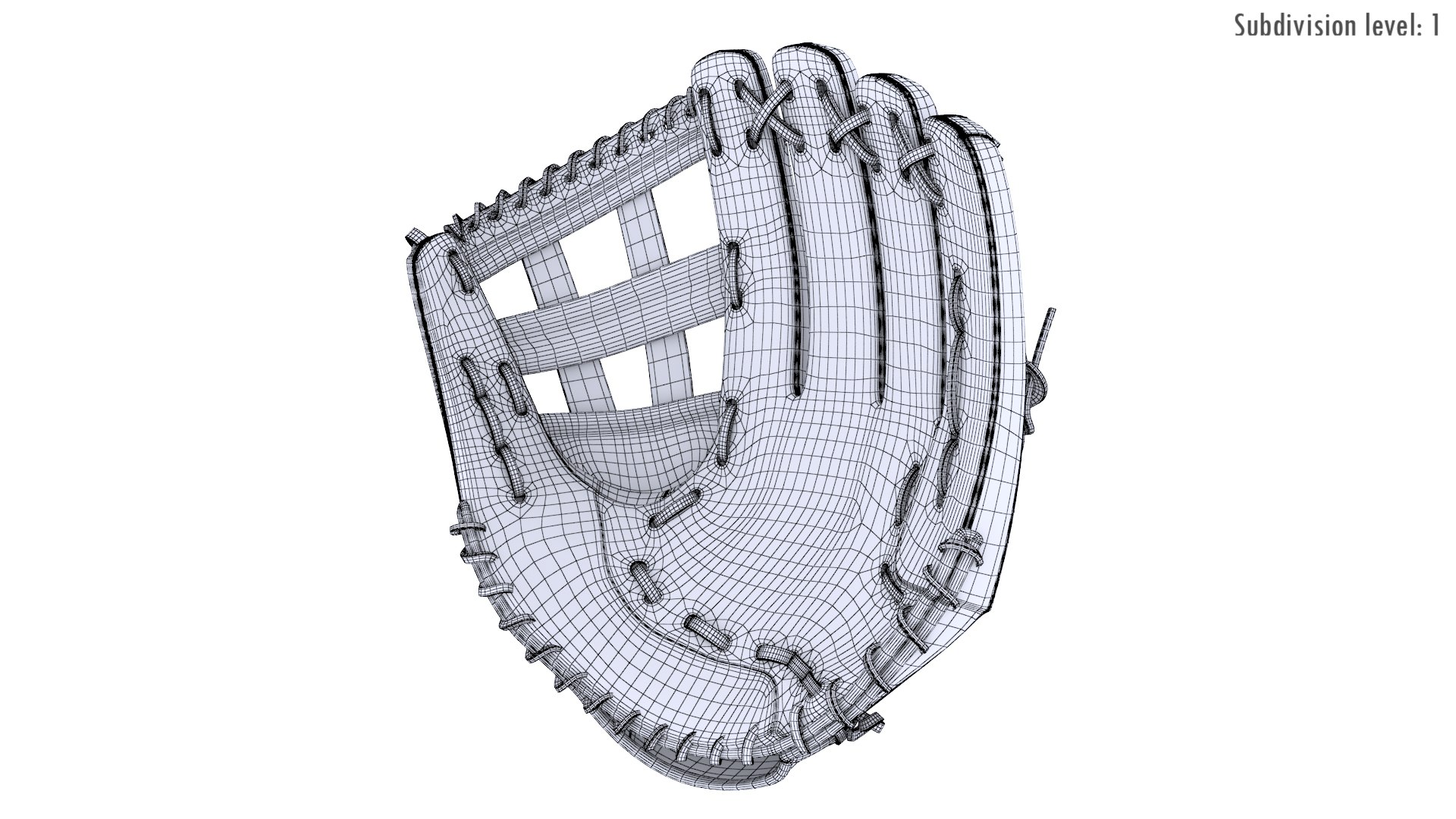 Baseball Pitcher Glove -Double Color 3D - TurboSquid 2267146