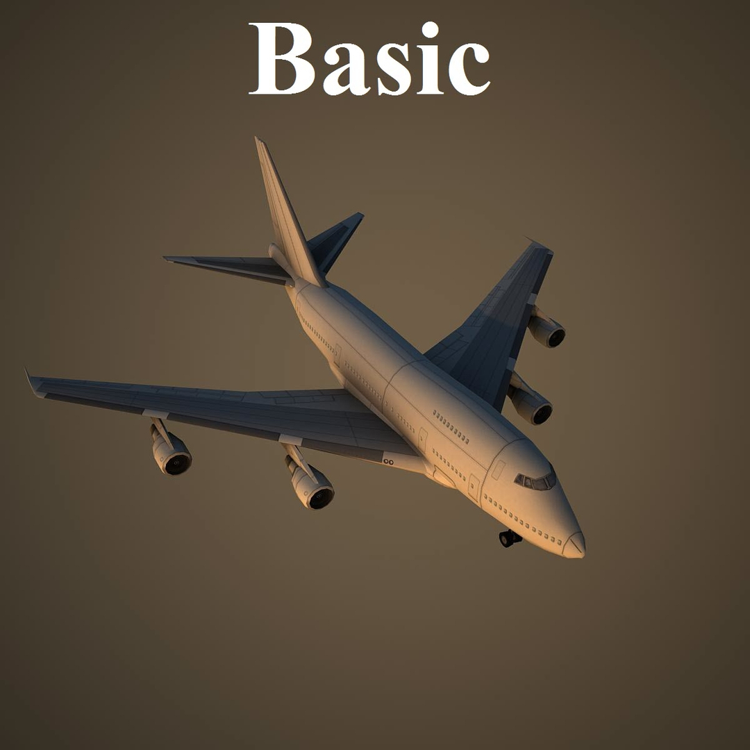 Boeing Basic 3d Max