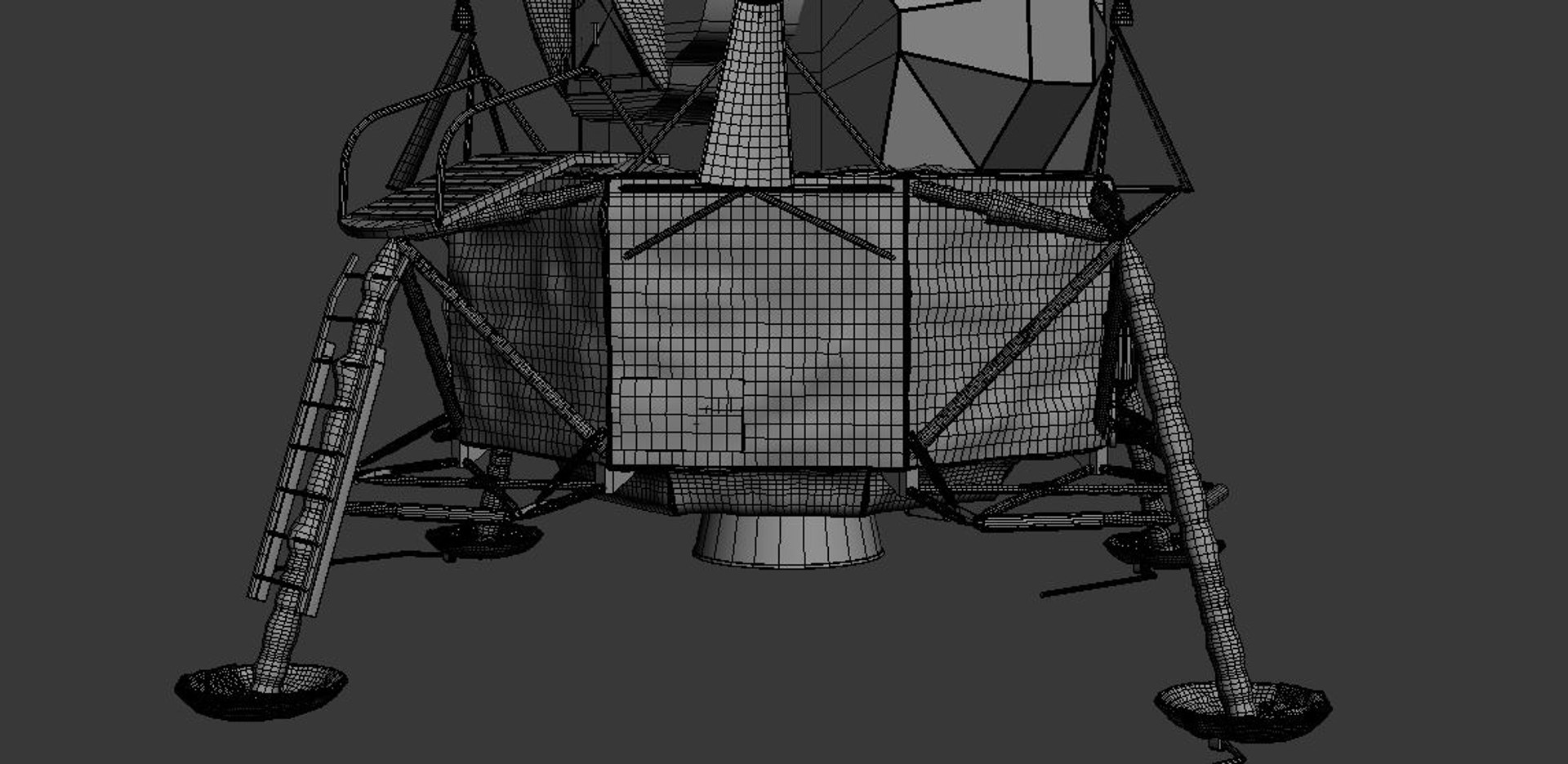 3d Max Lunar Lander