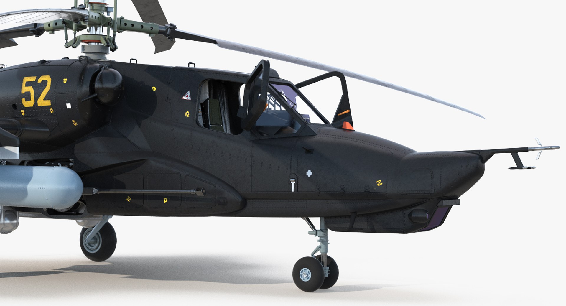 Kamov ka-52 alligator russian 3D model - TurboSquid 1260651