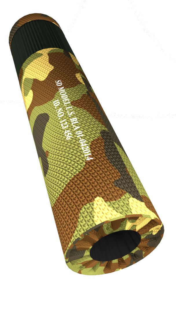 Free 3ds Model Silencer 8 Different Camo
