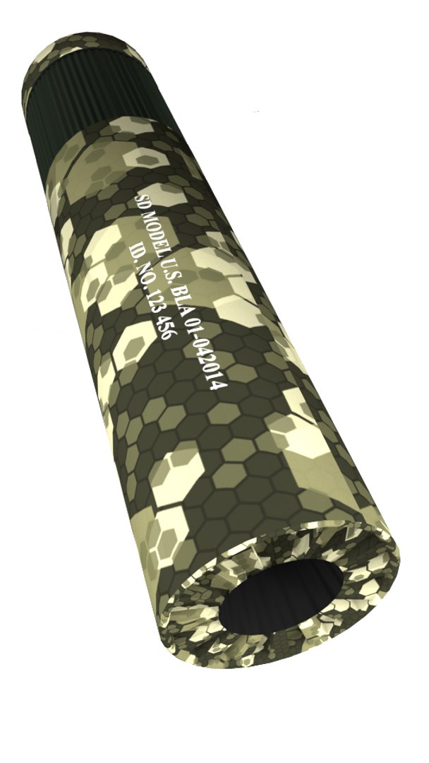 Free 3ds Model Silencer 8 Different Camo