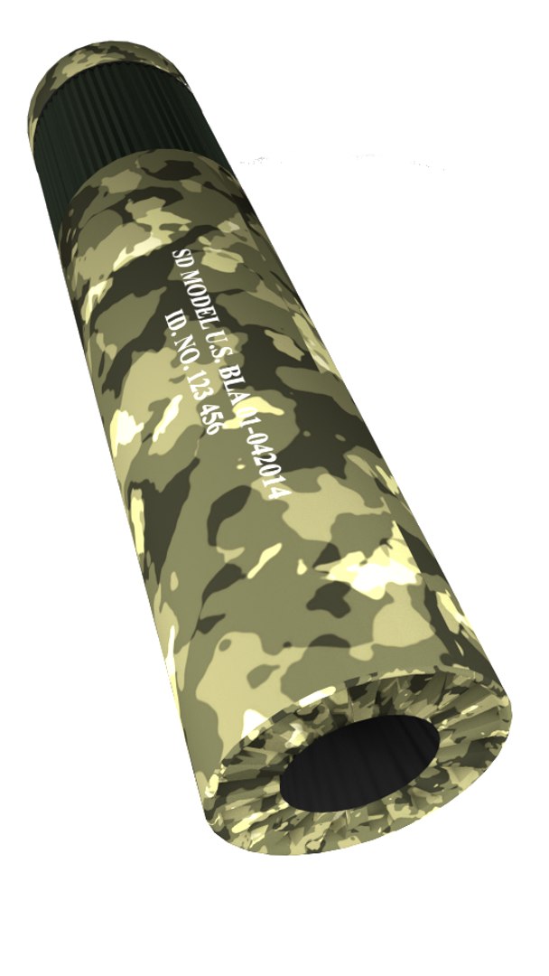 Free 3ds Model Silencer 8 Different Camo
