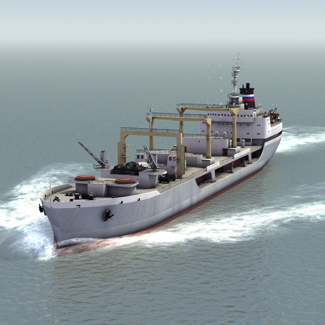 Ivan Bubnov Fleet Oiler 3d Model