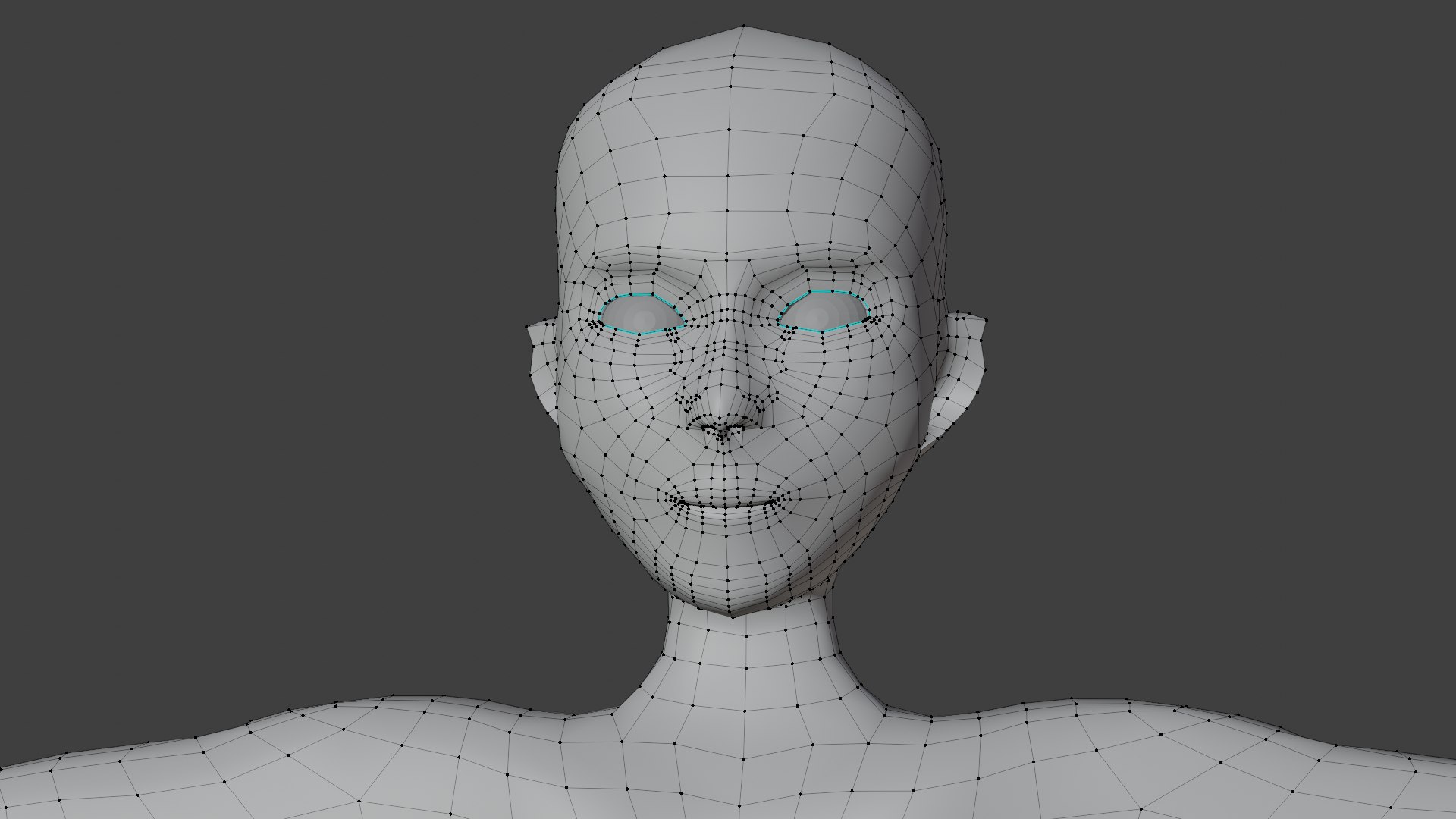 Stylized Female Low-Poly Base Body Mesh 3D Model - TurboSquid 1819301