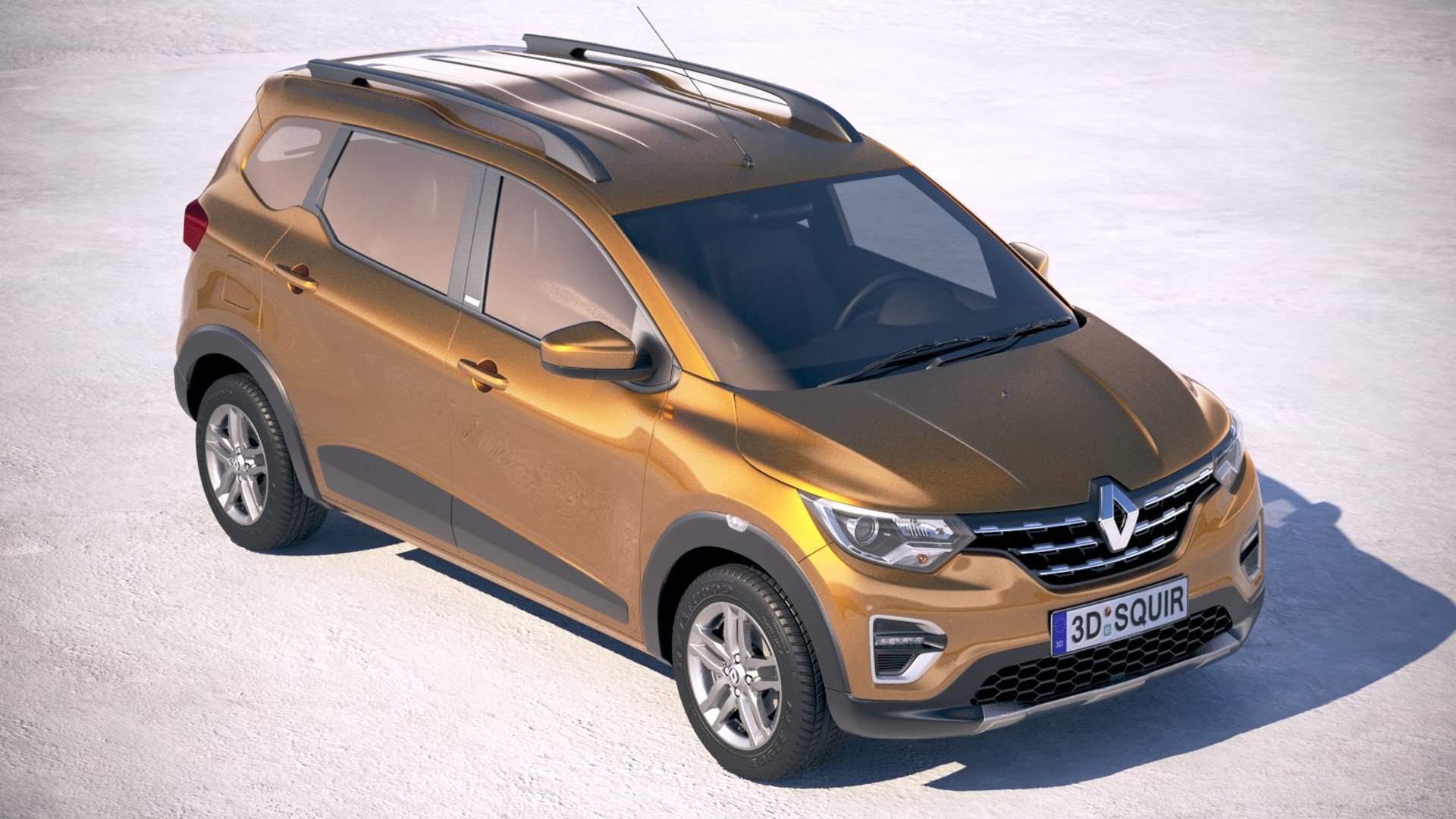 Renault Triber 2020 3D Model - TurboSquid 1464993