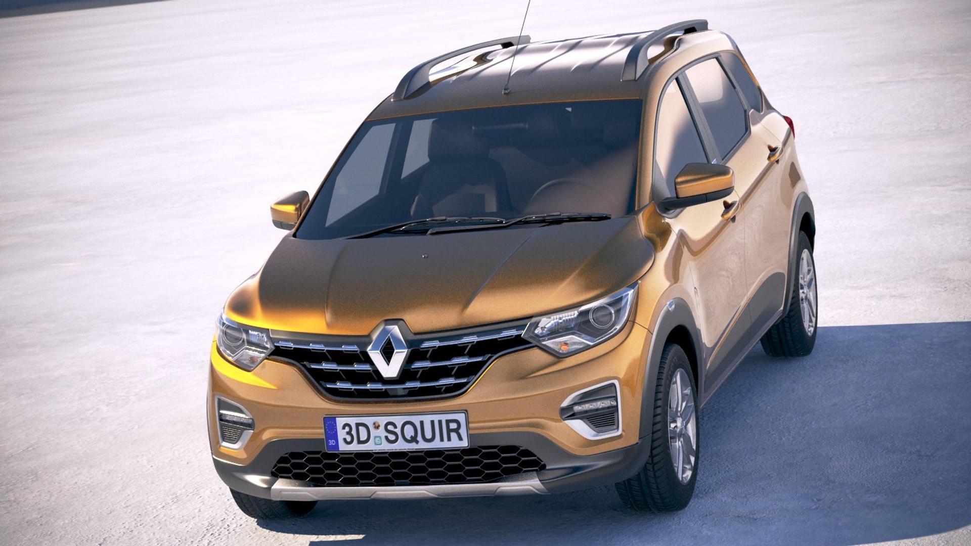 Renault Triber 2020 3D Model - TurboSquid 1464993