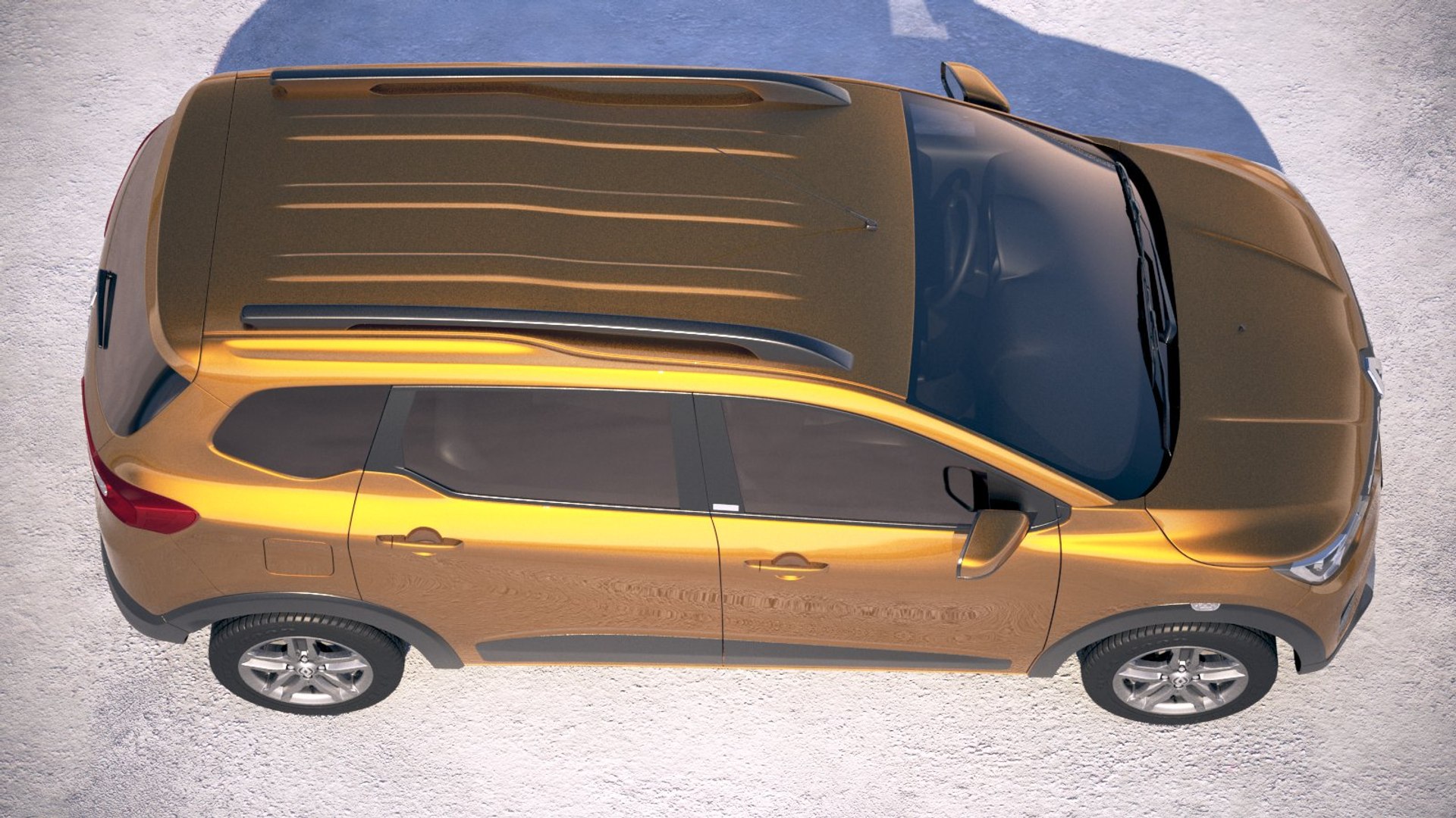 Renault Triber 2020 3D Model - TurboSquid 1464993