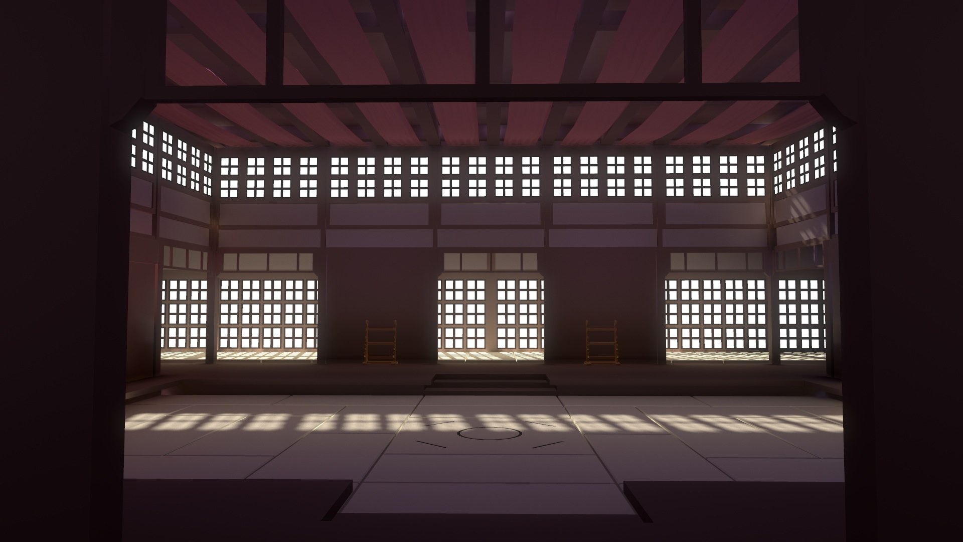Dojo Room 3D Model - TurboSquid 1515569