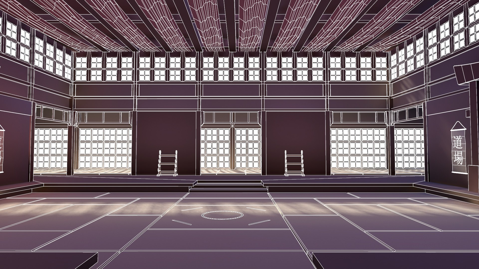 Dojo Room 3D Model - TurboSquid 1515569