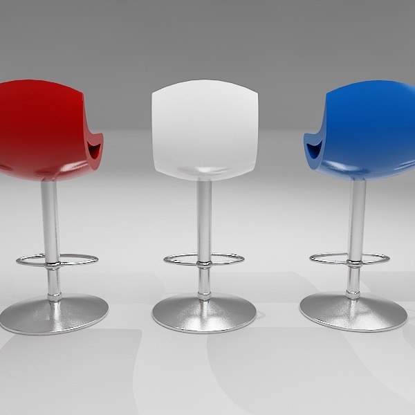 braxton studio bar stool 3d max