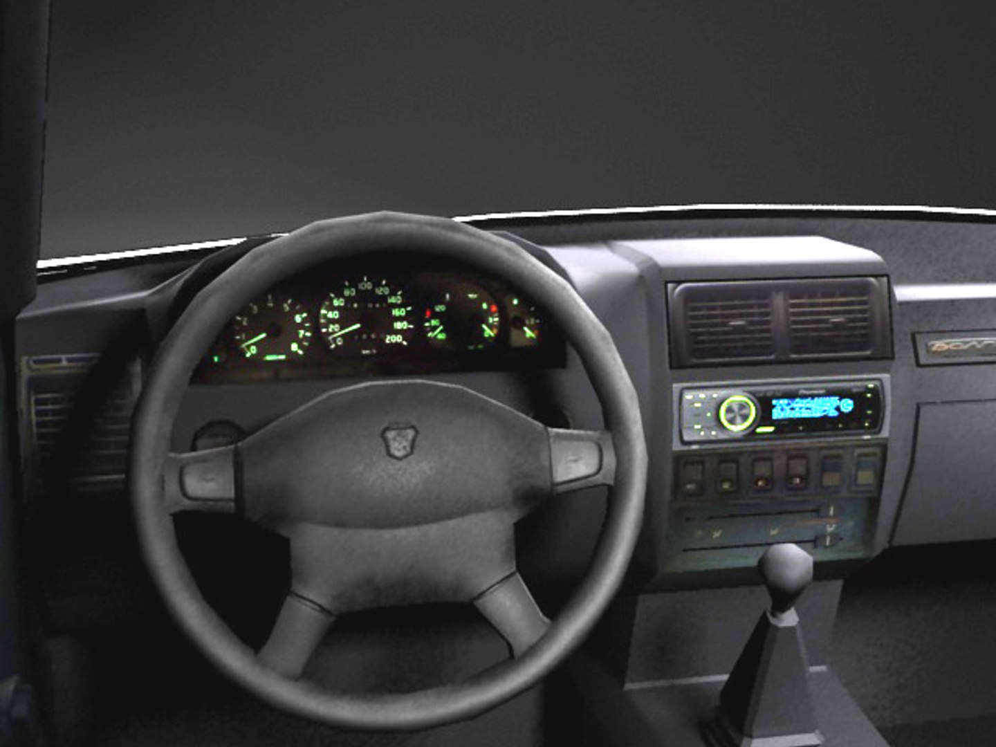 3d Russian Car Model